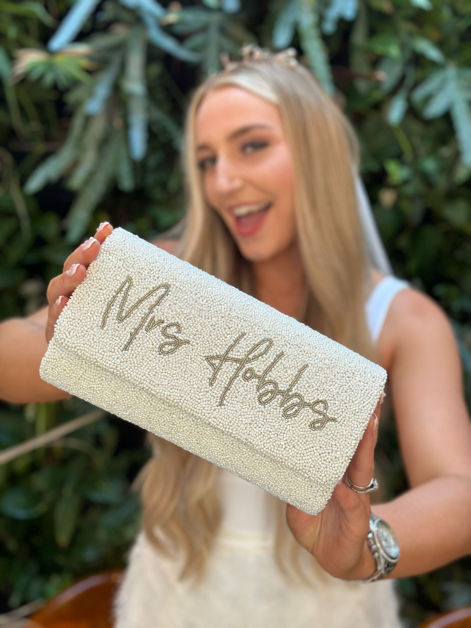 Classic Wedding Clutch bride bridal bag - Signature Collection – Hudson ...